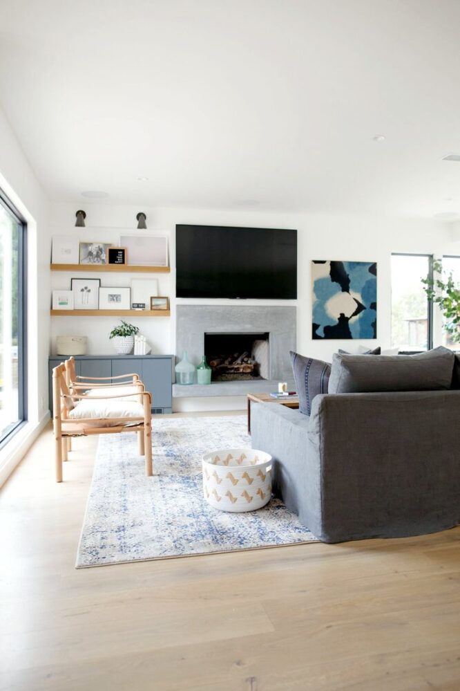 16 TV Wall Styling Ideas » Lady Decluttered