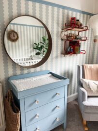 24 Nursery Wall Paper Ideas » Lady Decluttered