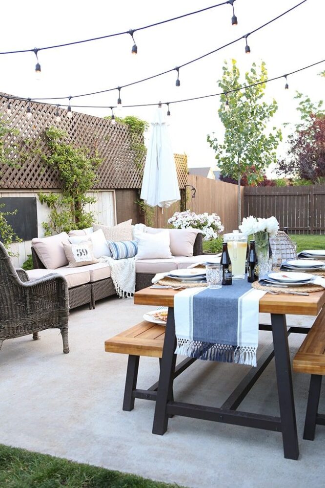 30 Beautiful Outdoor Summer Decor Ideas » Lady Decluttered