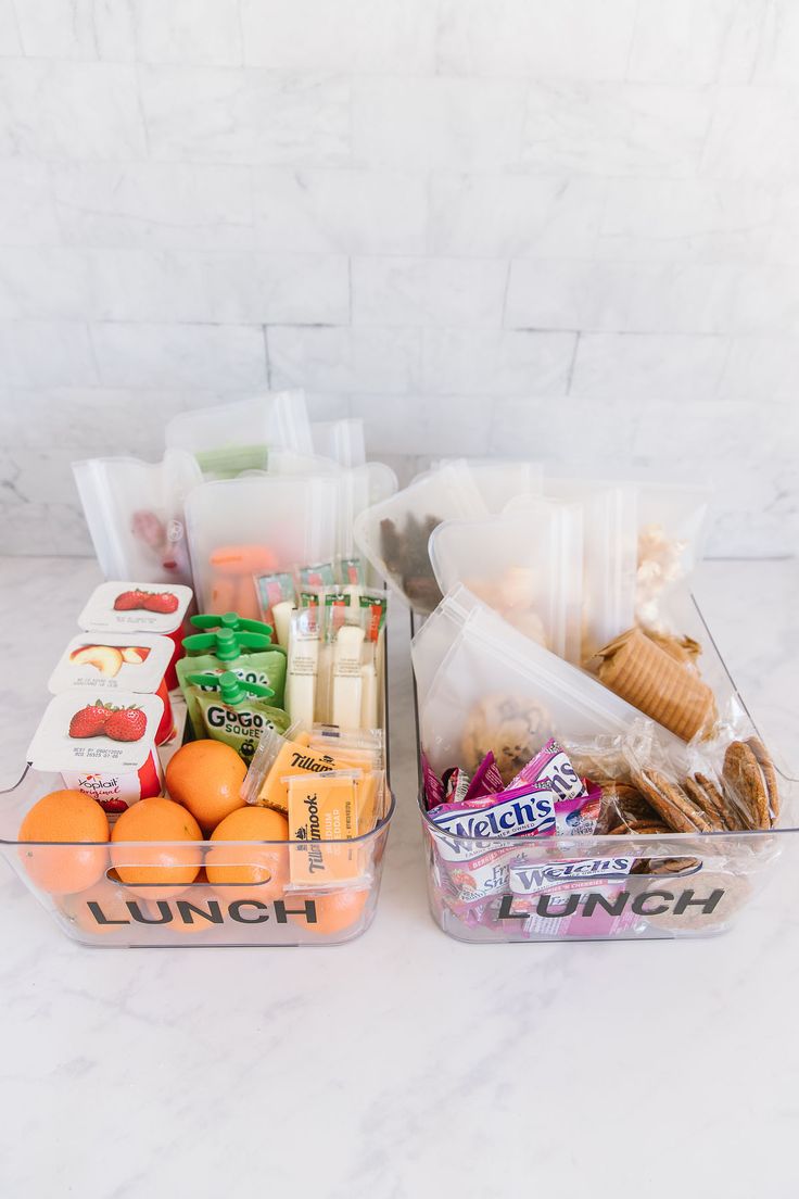 Ultimate Guide to a Lunch Packing Station » Lady Decluttered