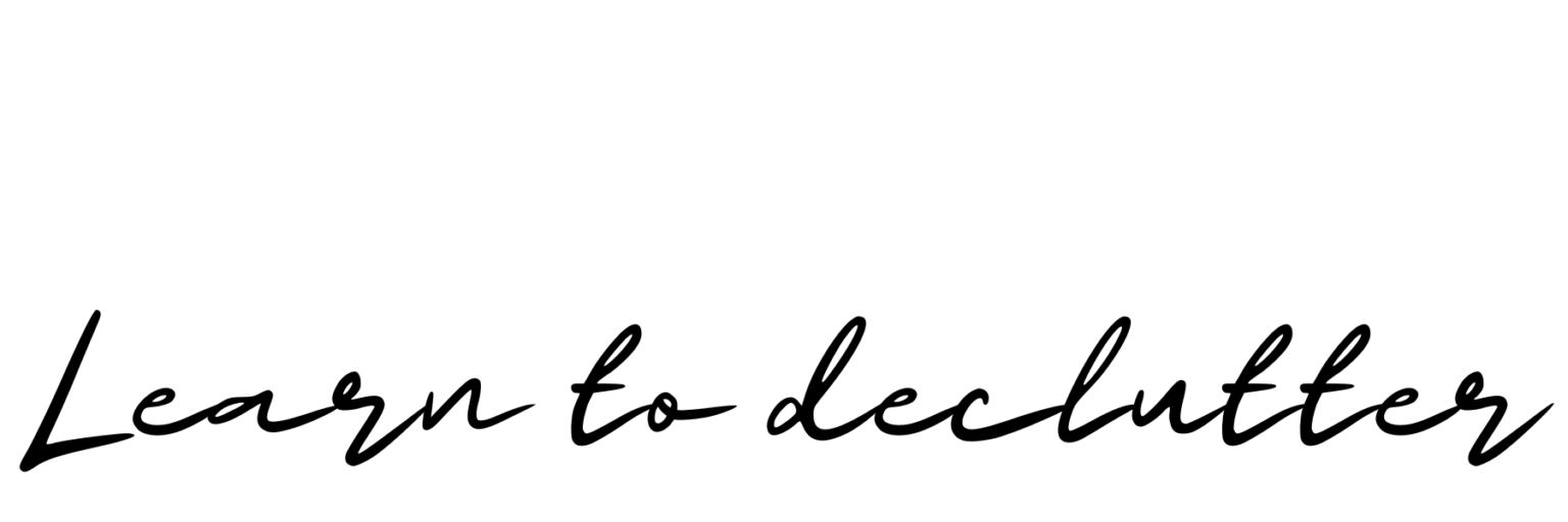 GET STARTED HERE » Lady Decluttered