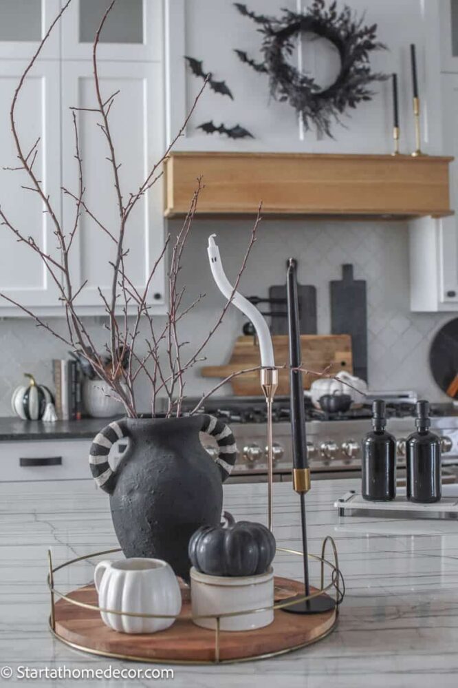 14 Halloween Kitchen Island Decorating Ideas » Lady Decluttered