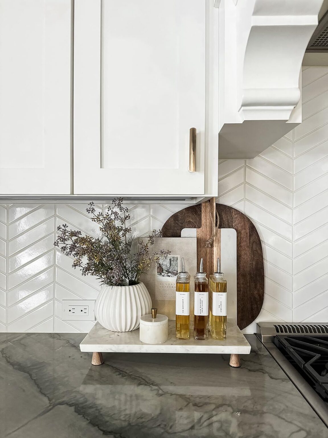 20 Aesthetic Kitchen Counter Organization Ideas » Lady Decluttered